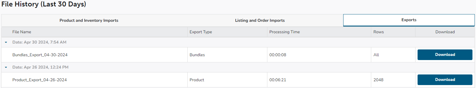 Understanding File Imports and Exports for BigCommerce Sellers