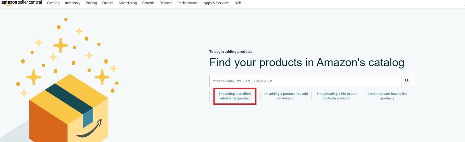 How to sell refurbished products through Amazon Renewed