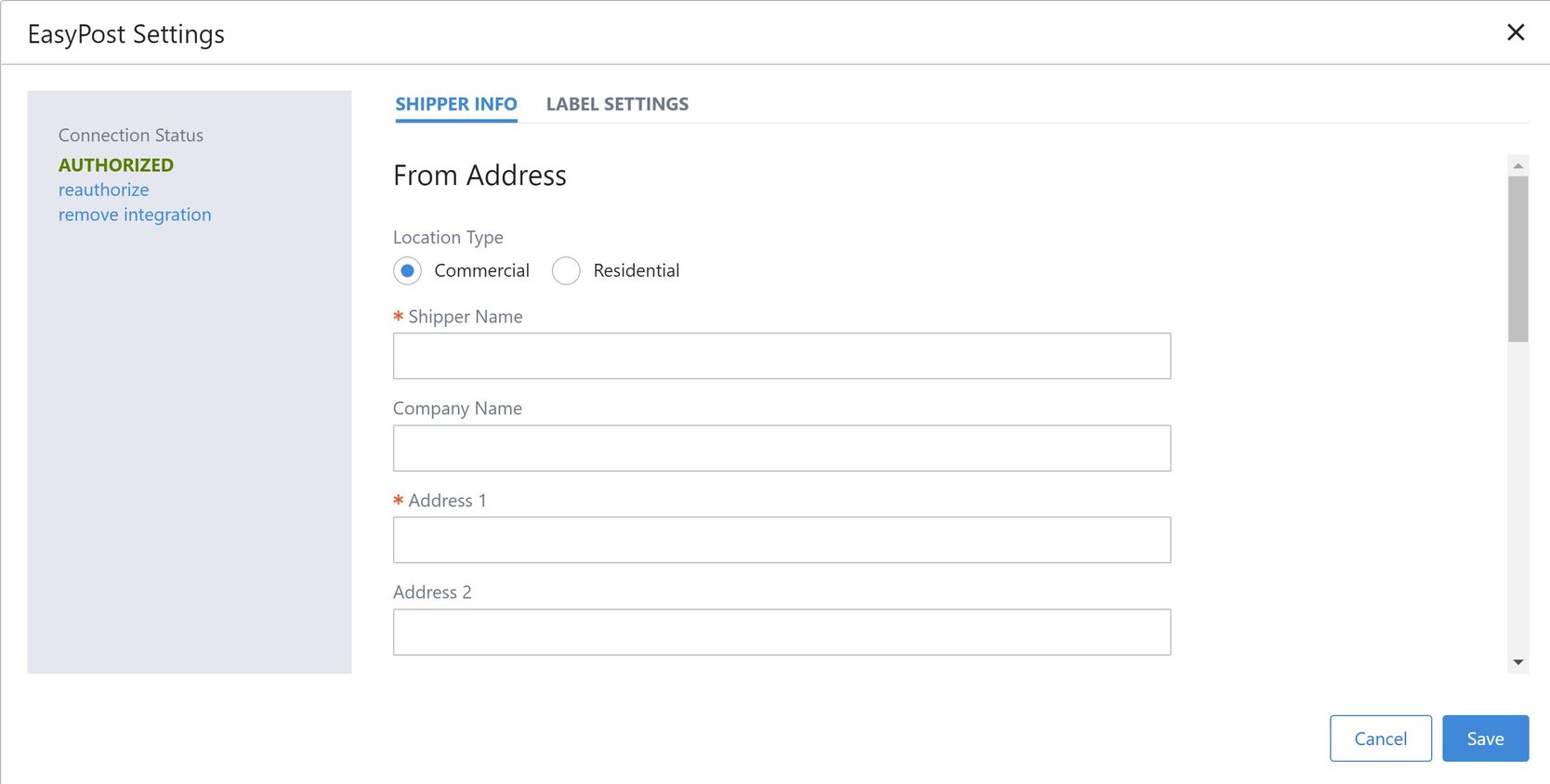 How do I sign up and use EasyPost as my shipping solution?